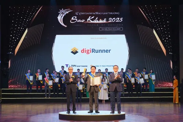 MONEY FM 89.3 TPIsoftware's digiRunner Wins Vietnam Sao Khue Awards 2025 for Retail Ecosystem ...