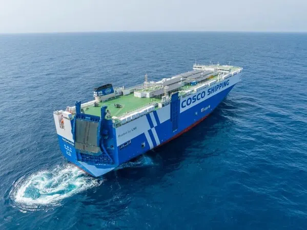 MONEY FM 89.3 China's Largest PV+LNG Powered Car Carrier Sets Sail on ...
