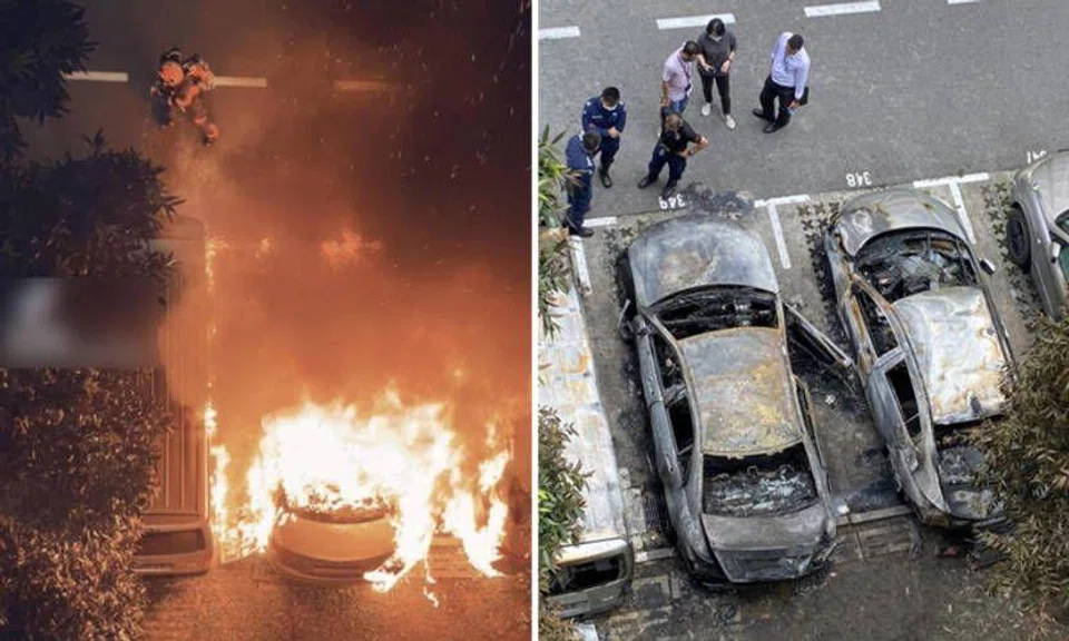 Man in Bukit Panjang car fire dies in hospital after more than a month ...