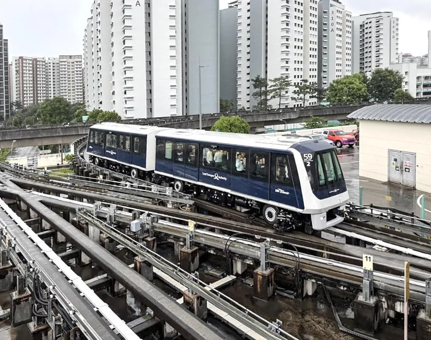 First 2 new Sengkang-Punggol LRT trains handed over to SBS Transit ...
