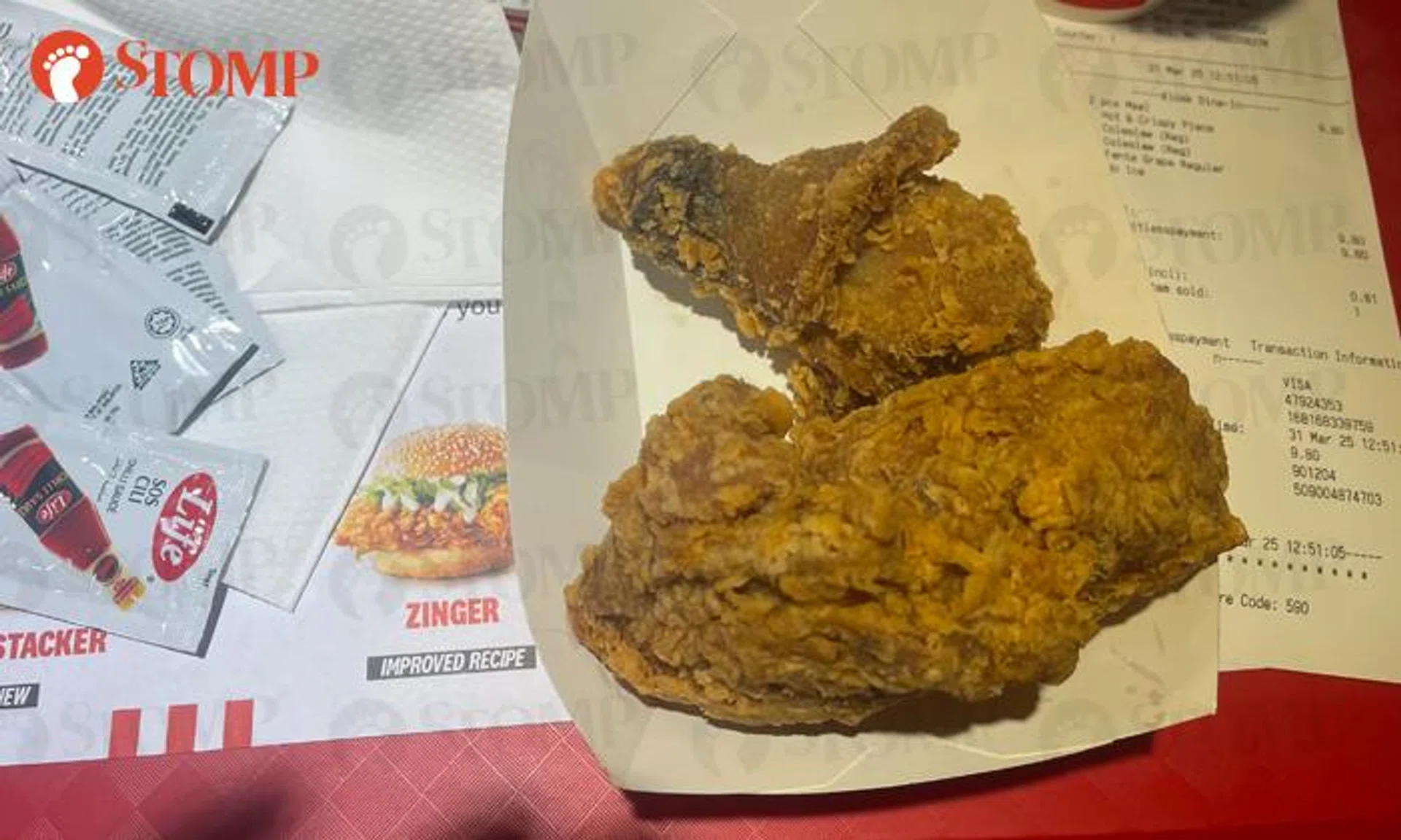 Chicken little: Longtime fan feels duped by KFC drumstick that is 'as ...