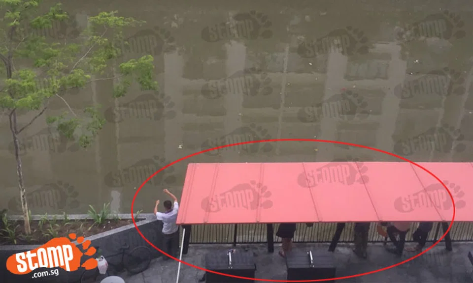 Men caught fishing illegally at river near Waterina and Aston Mansions ...