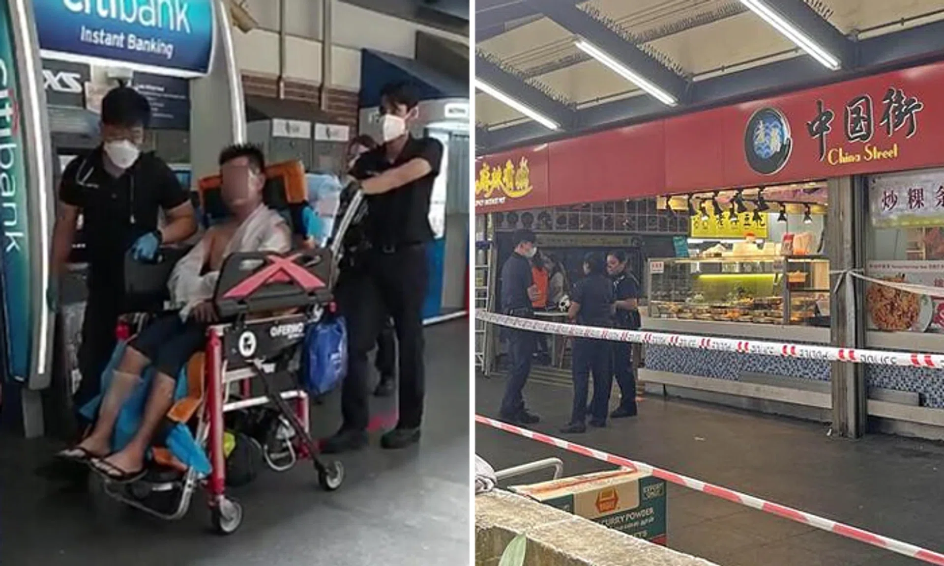 Hawker suffers multiple burns in fire at..., Latest News - STOMP