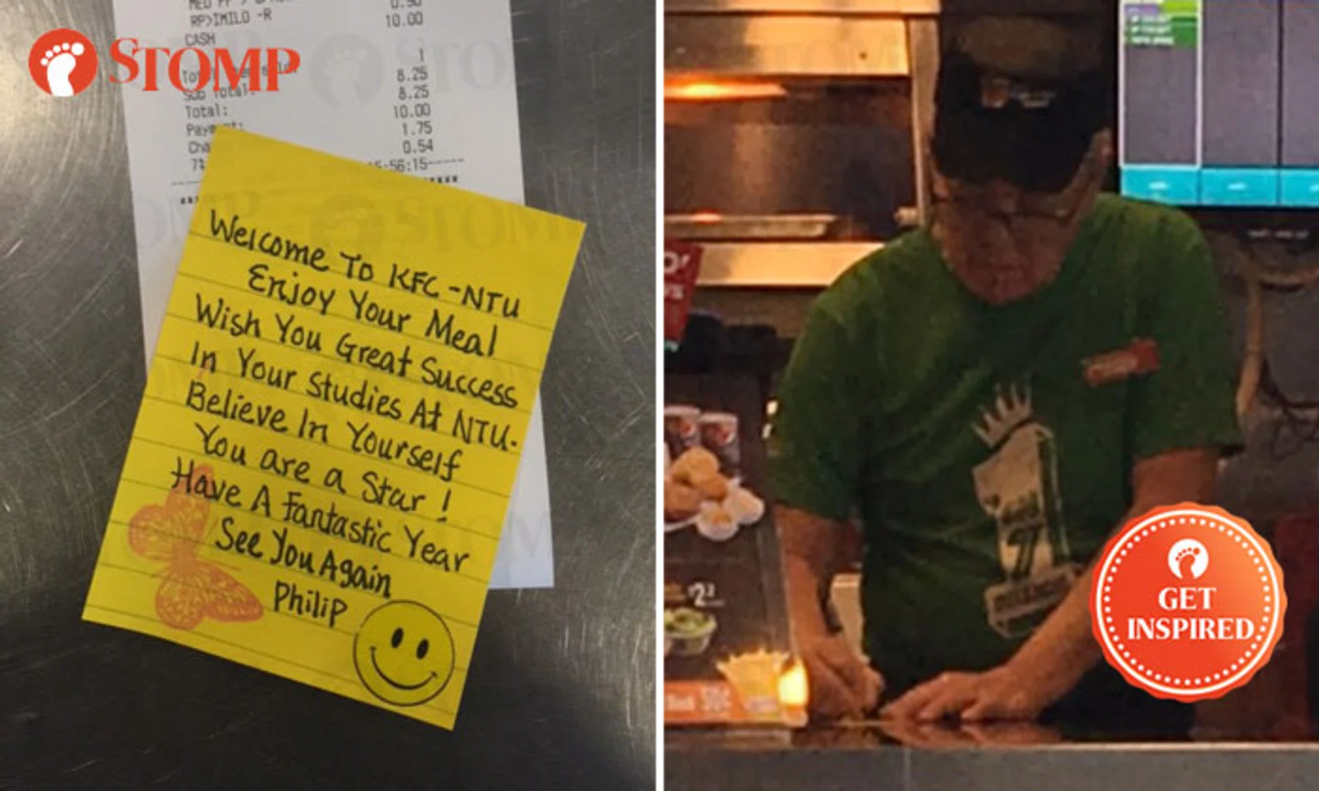 So sweet! 'Uncle Philip' from NTU's KFC gives..., Latest News - STOMP