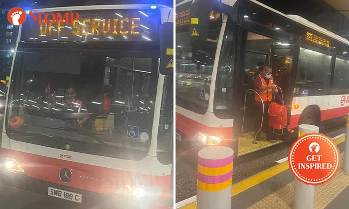 Stomper praises SMRT bus captain for helping elderly commuter carry ...
