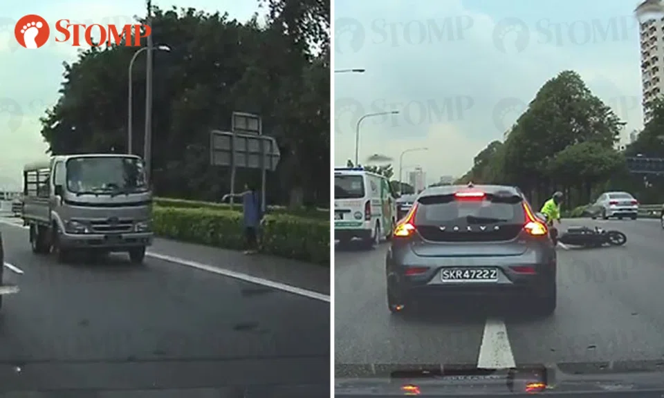 Motorist has 'crazy' evening on CTE after seeing woman walk down ...