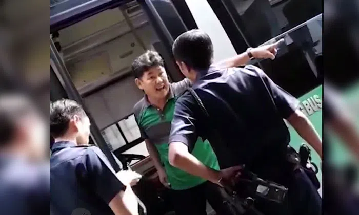 Bus driver hurls vulgarities and screams at policeman -- who was ...