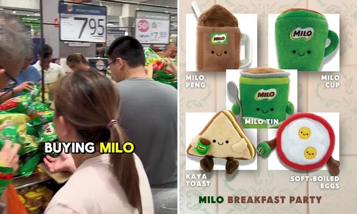 Singaporeans go wild for Milo plushies, spend up to $100 at ...