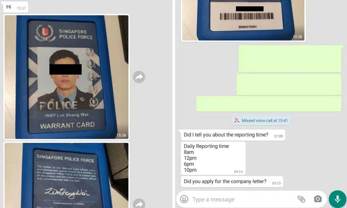 Police warn of impersonation scams involving fake police warrant card ...