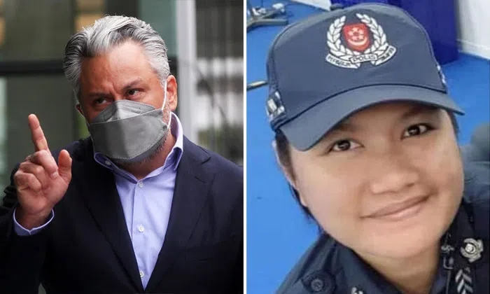 Driver who caused off-duty police officer's death in Shenton Way given ...