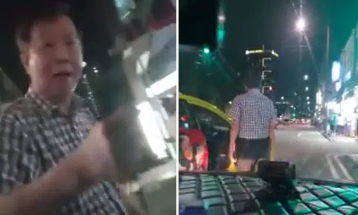 ComfortDelGro to investigate incident of cabby banging on driver's ...