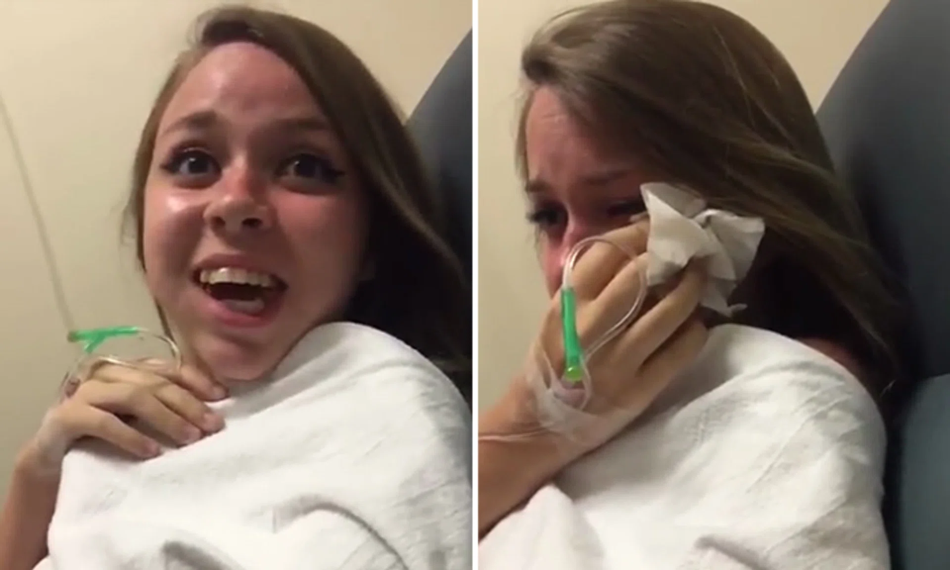 Girl becomes 'loopy' after wisdom teeth surgery -- then gets very ...