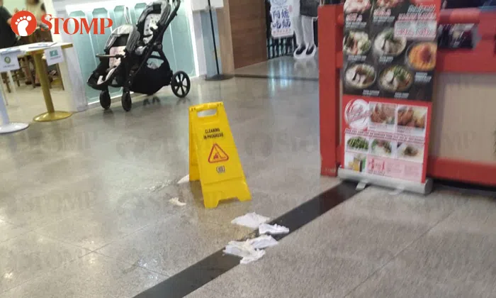 Bukit Panjang Plaza shopper irked by family who 'just put tissue over ...
