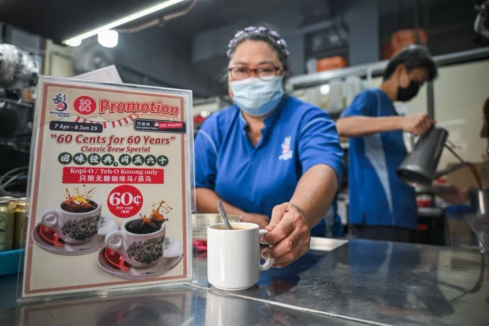 SG60: Cheaper food, drinks at 140 coffee shops | STOMP