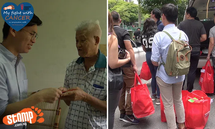 Stomp Team delivers CNY goodie bags to cancer patients | STOMP