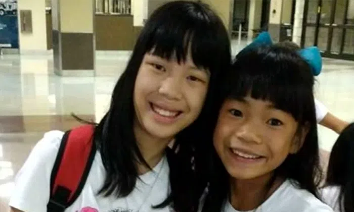 Long lost sisters reunited after adoptive mum spots girl who looks like ...