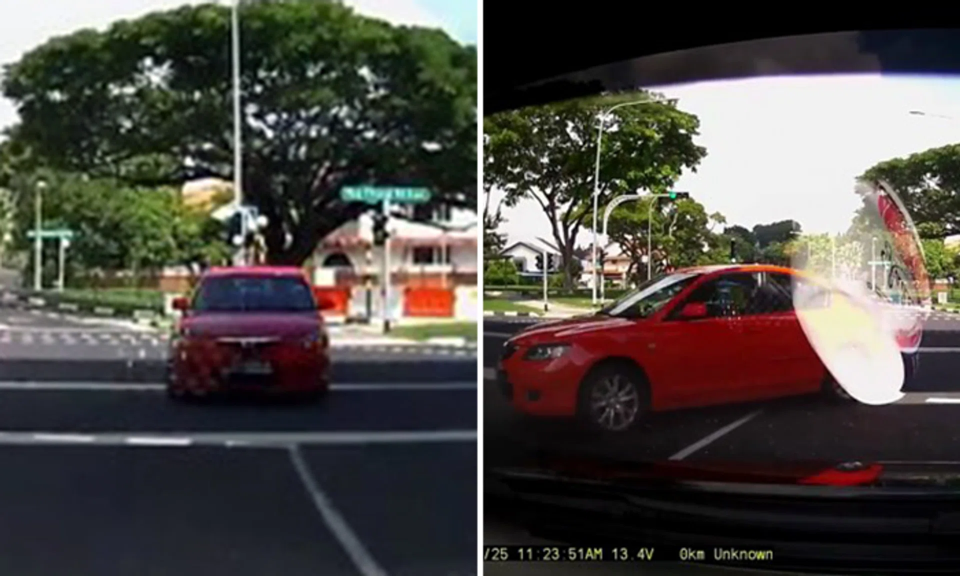 This driver's bizarre illegal turn will make you lose faith in ...