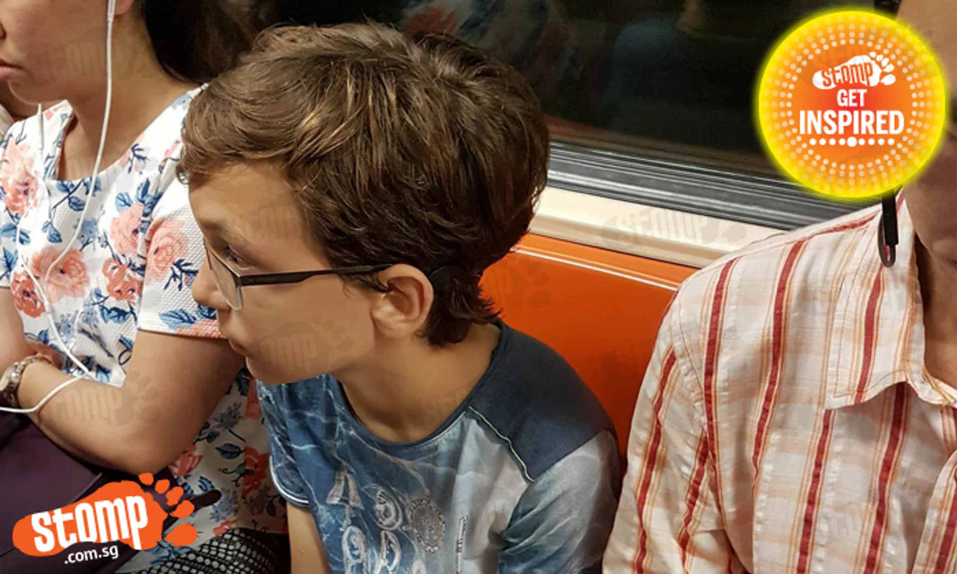 Thank you, young gentleman who offered woman his seat after she almost ...