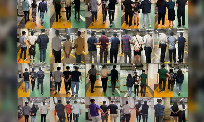 31 people arrested for their involvement in various scams connected to ...