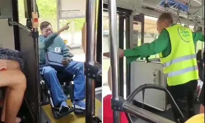 Driver spoke 'impolitely' to wheelchair user who then prevented bus ...