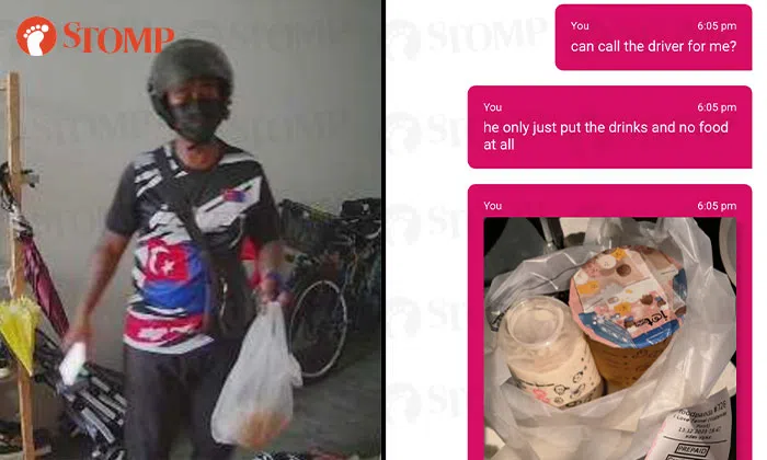 Man orders bento sets but Foodpanda delivery rider turns up at his door ...