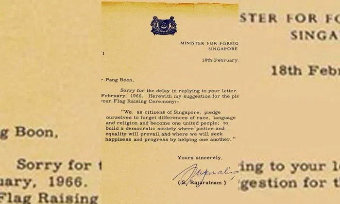 Shanmugam shares letter between S'pore's founding fathers suggesting ...