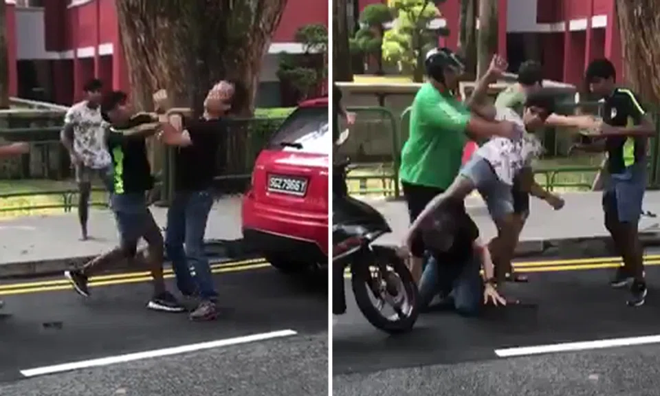 3 arrested after youths seen beating up man who said: "They challenged ...