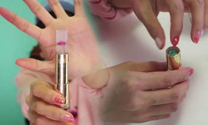 How to make your own flower jelly lipstick | STOMP