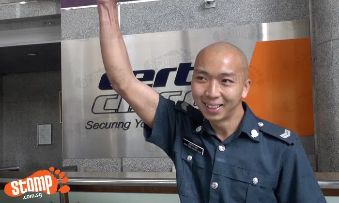 Certis Cisco officer who saved man from choking: "I'm inspired by ...