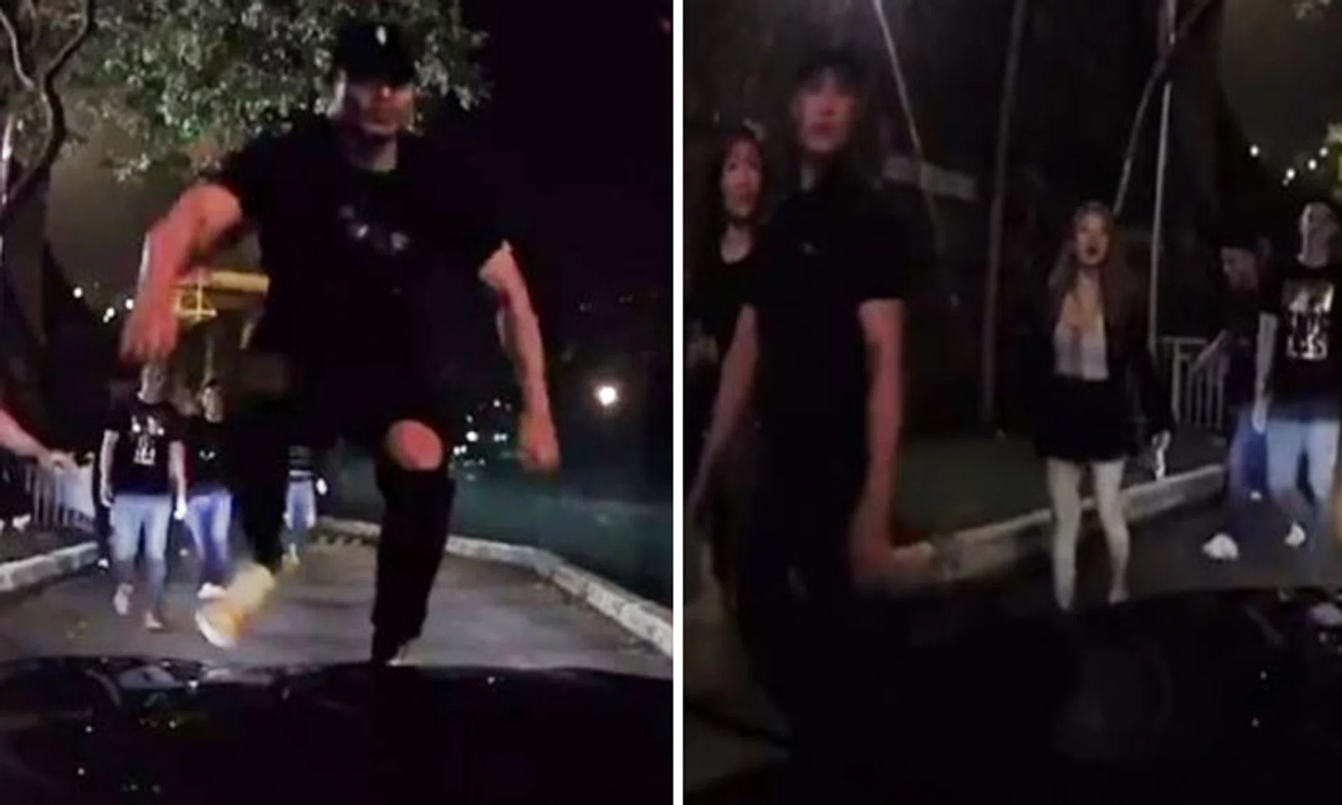 Arrested and to be charged: Guy who jumped on Grab driver's car at St ...