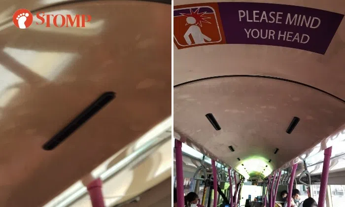 Unclean bus ceiling: SBS Transit taking action against contractor for ...