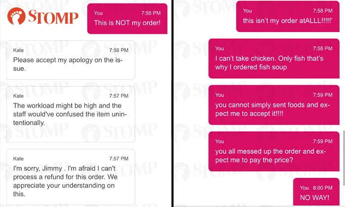Foodpanda refuses to refund man who ordered fish soup but received Thai ...