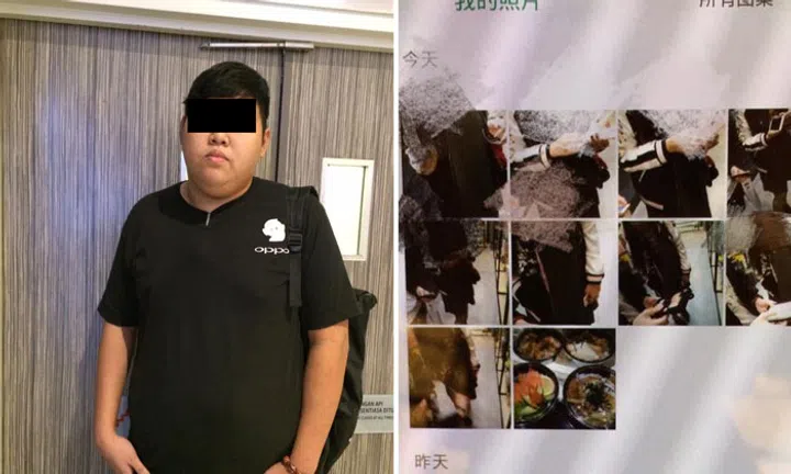 Man publicly shames pervert who secretly took pictures of his ...