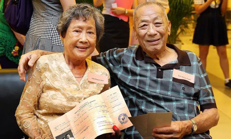S'pore couples who have been married for over 50 years share the secret ...