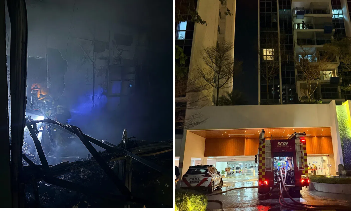 Firefighter taken to hospital for heat exhaustion, 100 people evacuated ...