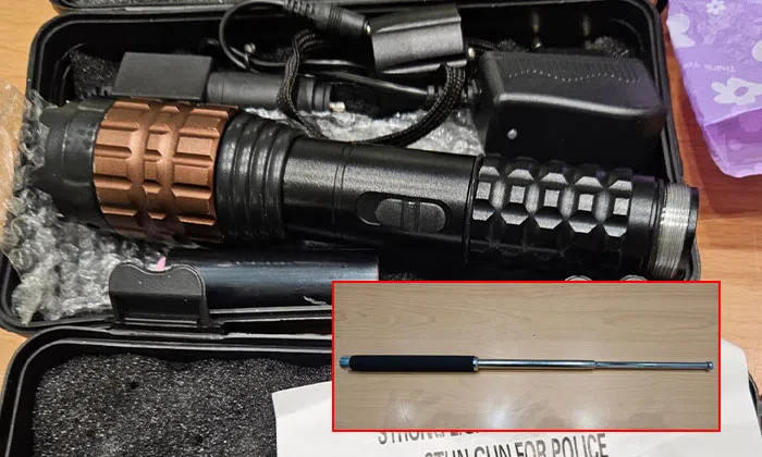 Man and woman arrested at Woodlands Checkpoint over illegal weapons ...