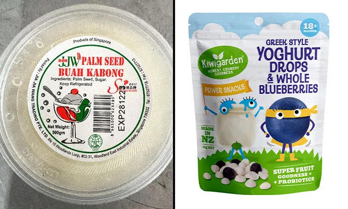 SFA recalls fruit product for containing sulphur dioxide, yoghurt drops ...