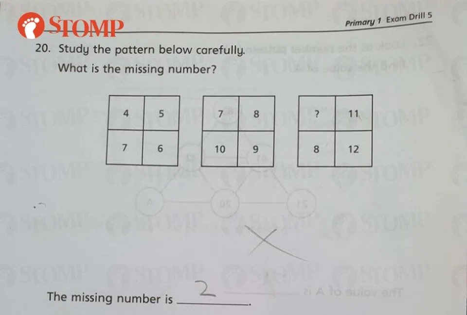 Can you solve this Primary 1 Math question?, Latest News - STOMP
