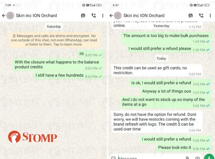 Skin Inc posts notice of Ion outlet closure on day itself, founder ...