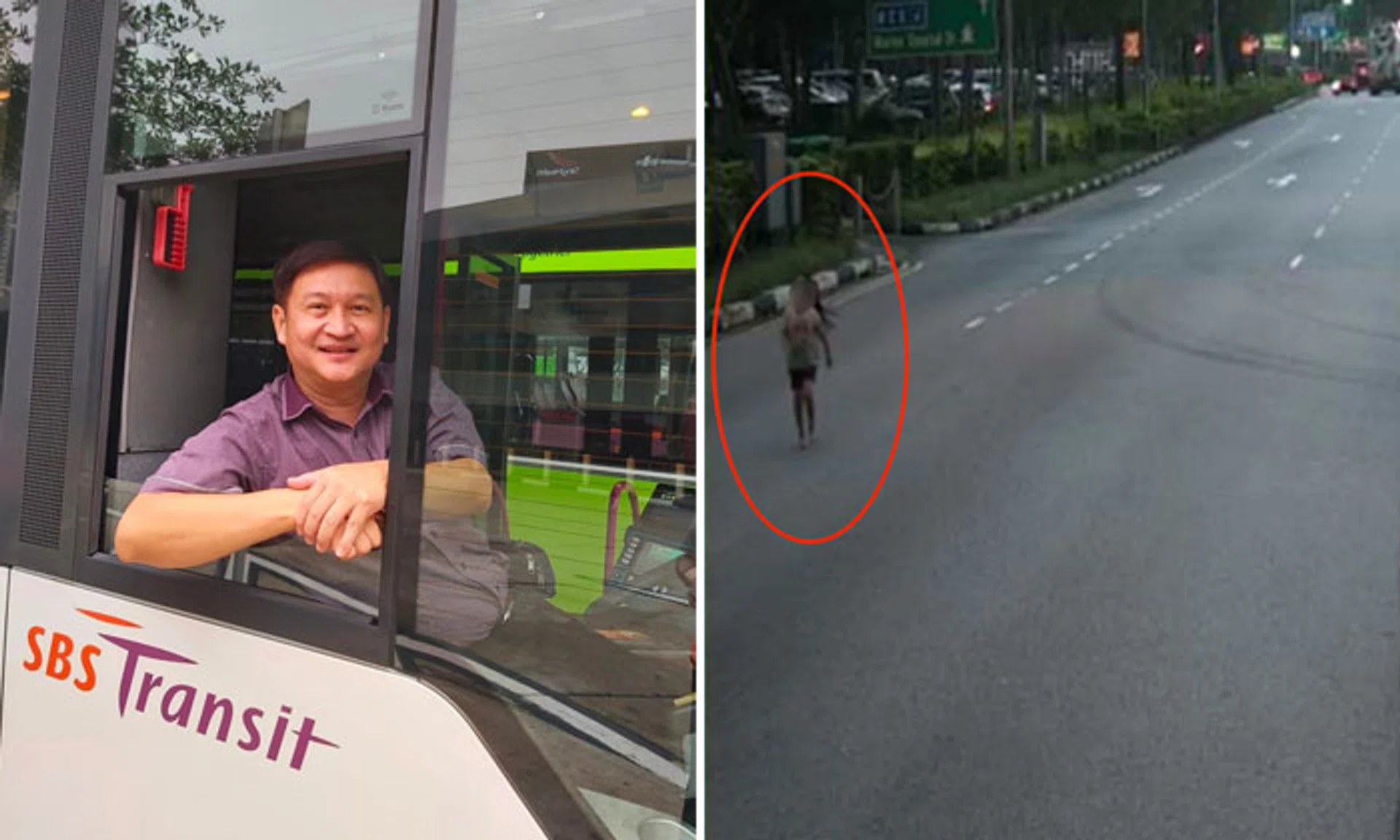 Bus captain saves 4-year-old girl walking barefoot in middle of five ...