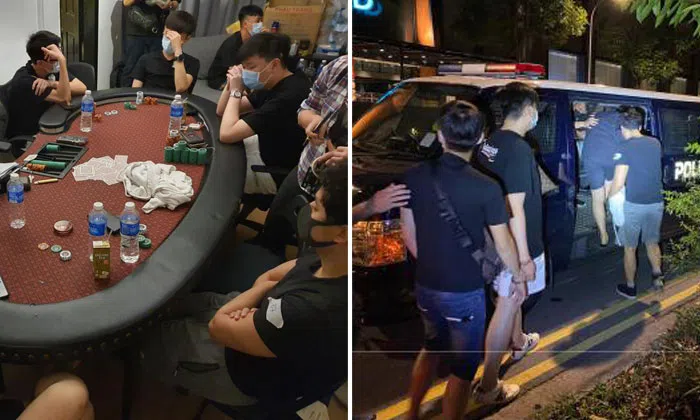 11 Arrested For Illegal Gambling Drug Offences And Breaching Safe