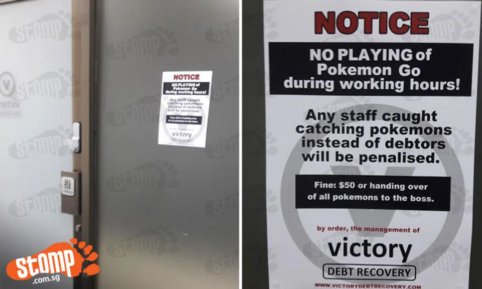 Ouch! Check out what's in store for employees caught playing Pokemon Go ...