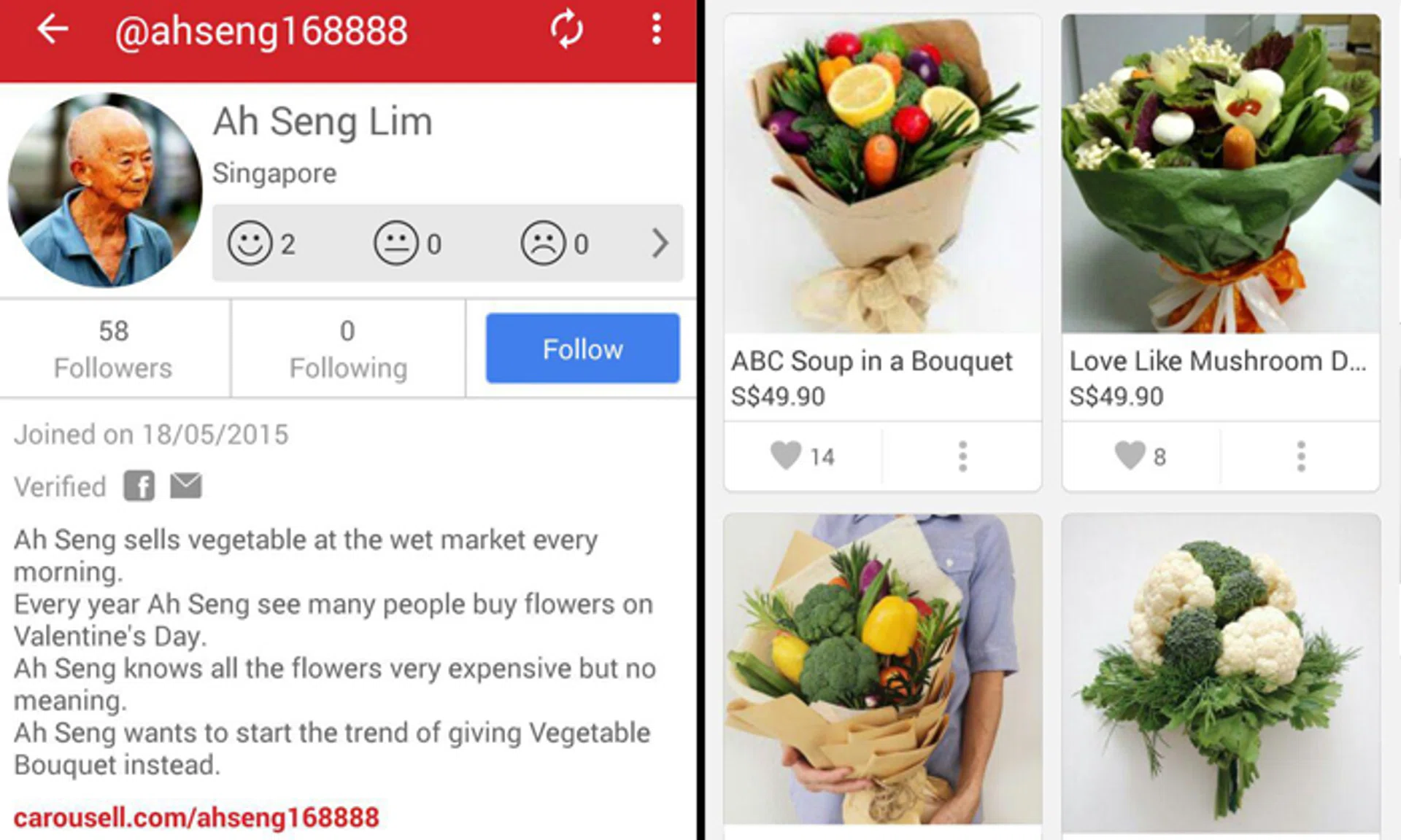 Who needs flowers when you can buy V-day vegetable bouquets online? | STOMP