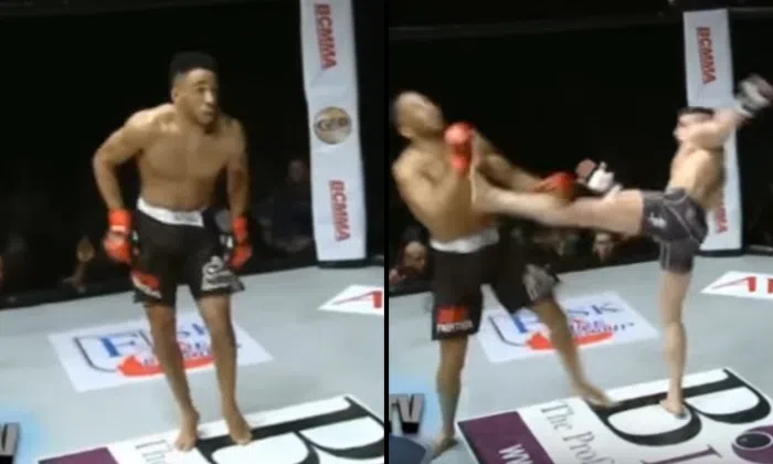 Cocky MMA fighter shows off dance moves to taunt opponent, gets knocked ...