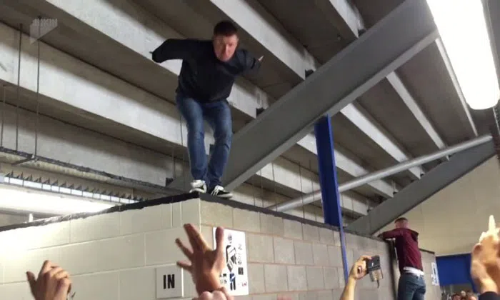 You just know this guy's attempt to crowd surf will end badly | STOMP