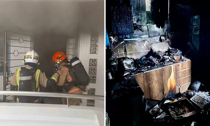1 rescued from Admiralty flat after fire breaks out in kitchen | STOMP