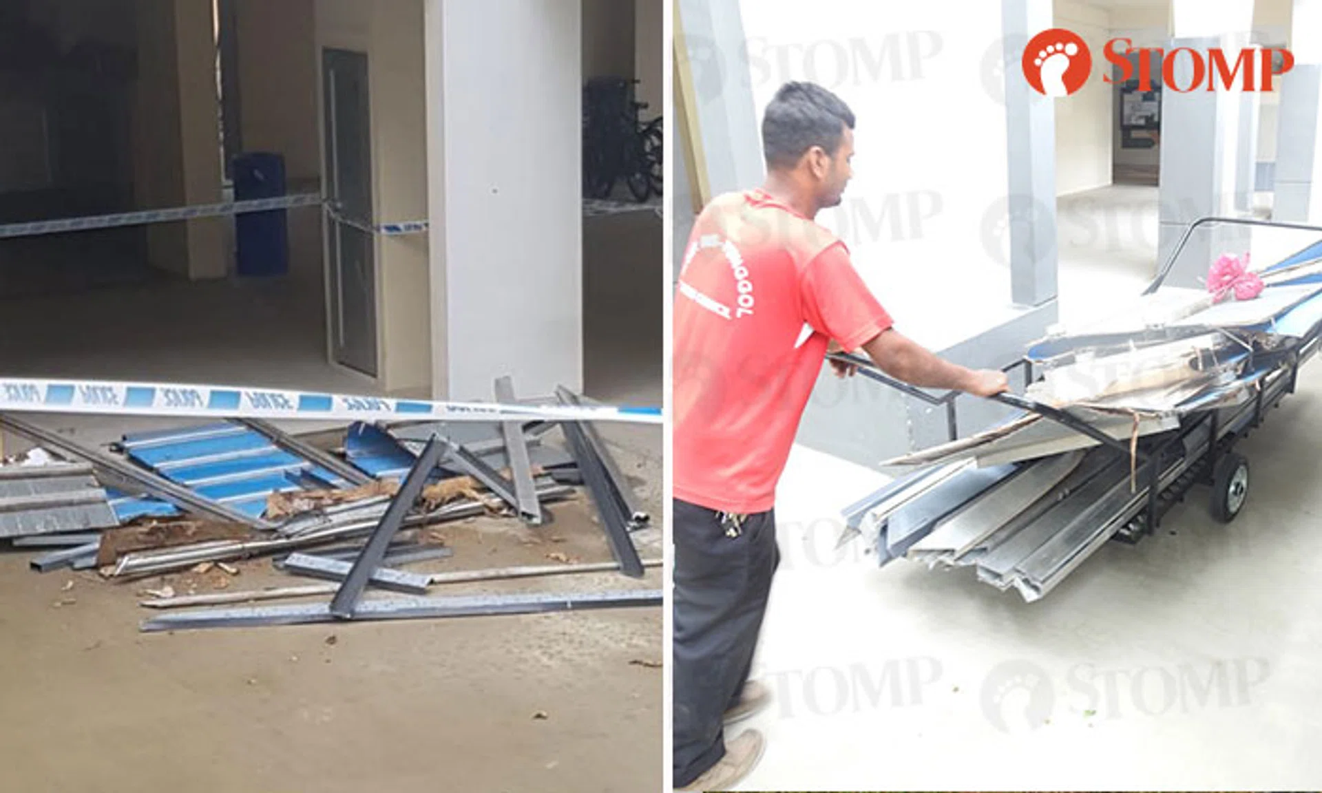 Facade cladding falls off Pasir Ris HDB block | STOMP
