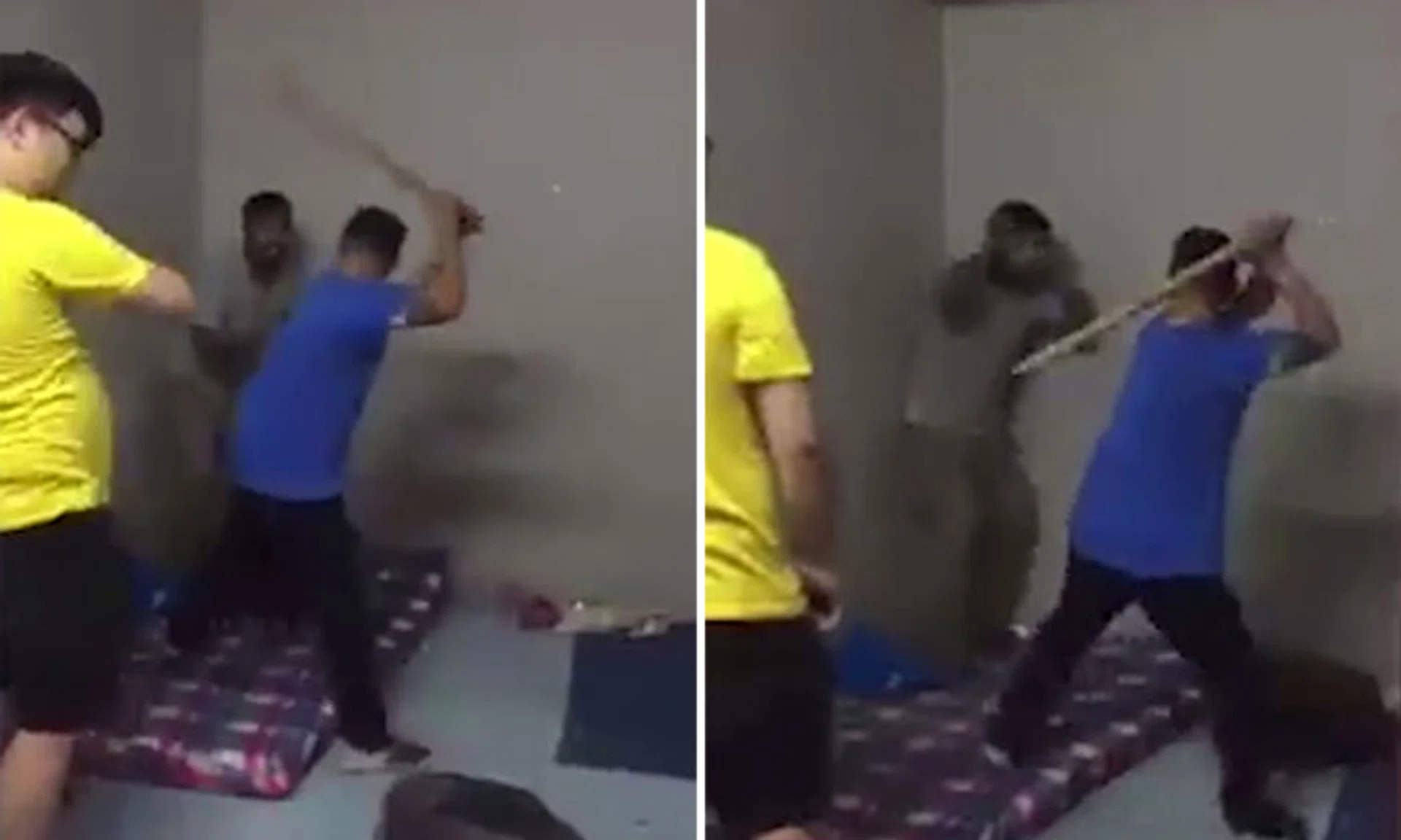 Another shocking attack caught on camera: Man gets whacked by pole as ...