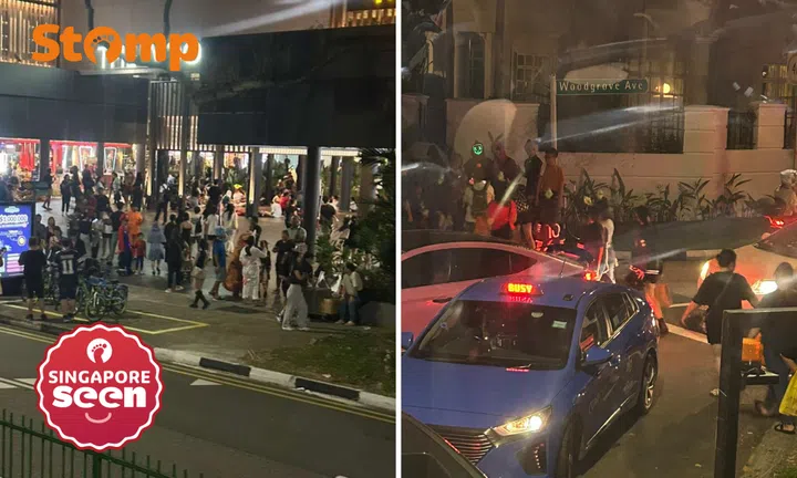 Crowds flood roads in Woodlands for Halloween celebration: 'Permit ...