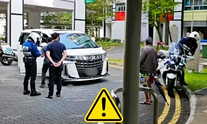 Driver of foreign vehicle caught in Tampines providing illegal ride between S'pore and M'sia | STOMP